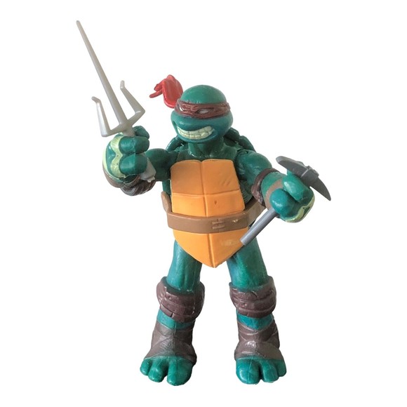 Toys | Raphael Teenage Mutant Ninja Turtle Action Figure With Ax Sword ...